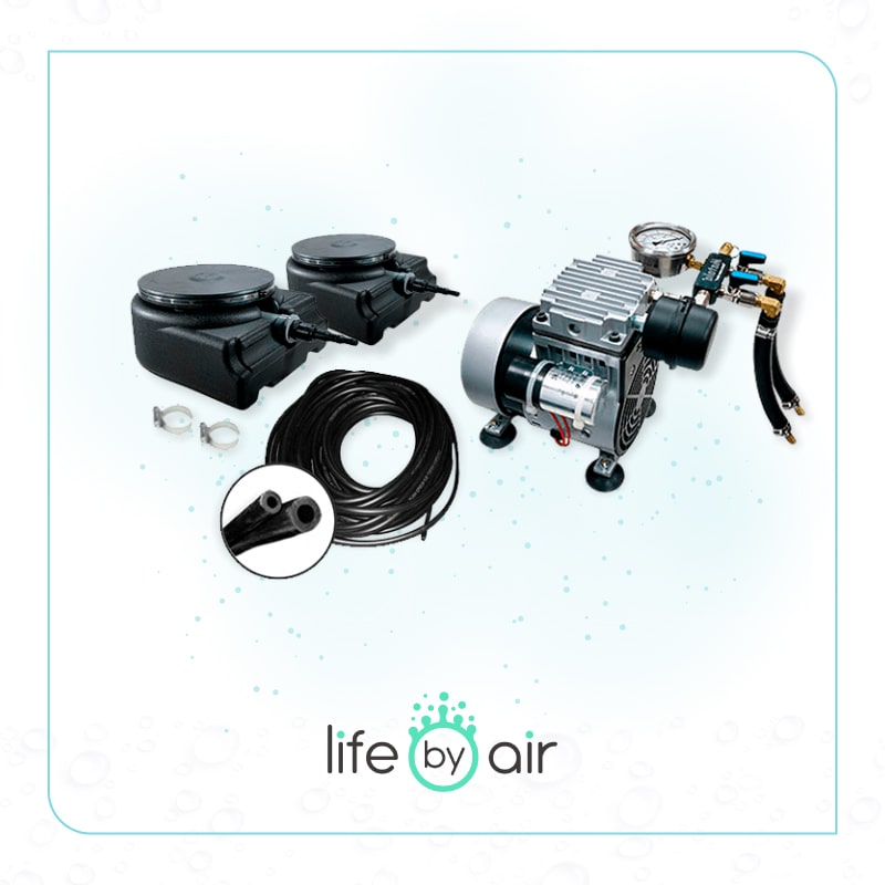 Aeration Kit | Compressor + Diffuser + Hose | All in one